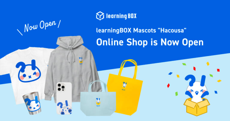 EdTech startup learningBOX launches official store for corporate character "Hakousa ...